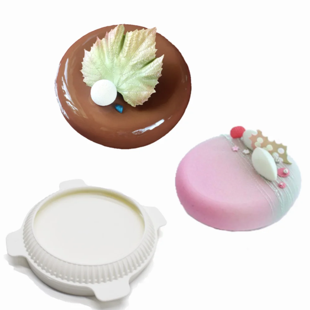 1set-Round-Eclipse-Silicone-Cake-Mold-for-Mousses-Ice-Cream-Chiffon ...