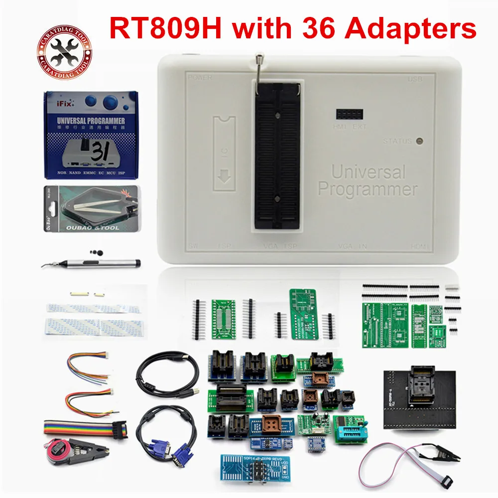 2023 Newest Original RT809H Universal Programmer EMMC Nand FLASH ...