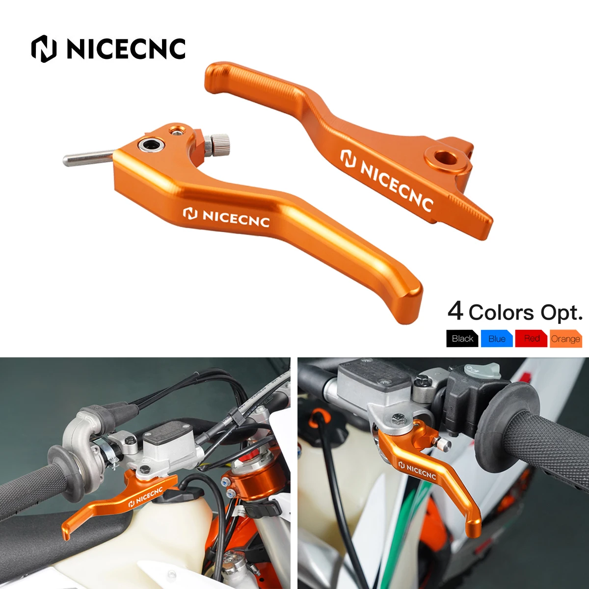 NiceCNC-Shorty-Brake-Clutch-Lever-For-KTM-SX-SXF-XC-XCF-XCW-EXC-EXCF ...