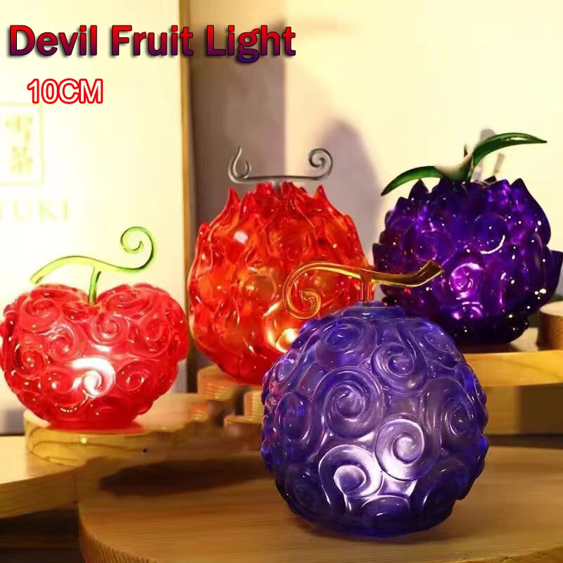 One Piece Cursed Devil Fruit Night Light 10CM Anime Action Figure Model ...