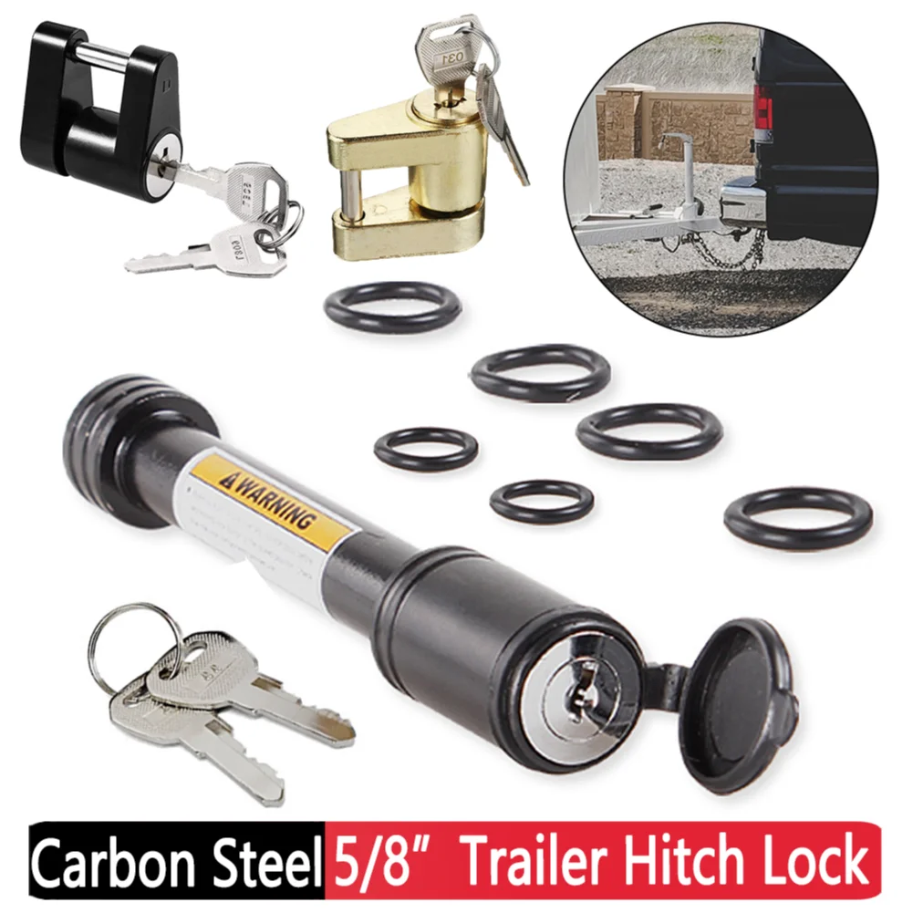 Heavy-Duty-5-8-Trailer-Hitch-Pin-Lock-5-8-Inch-Pin-Diameter-Black ...