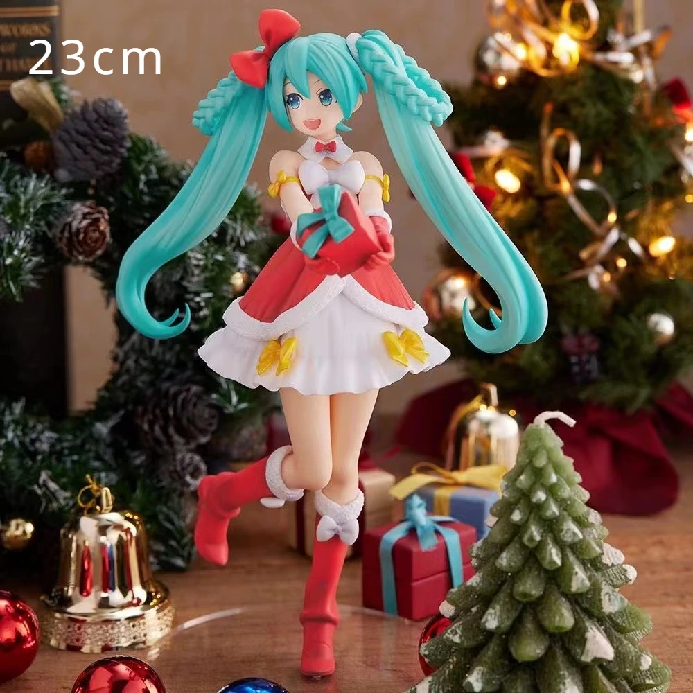 Christmas-Miku-Cute-Kawaii-Virtual-Singer-Miku-Manga-Statue-Figurines ...