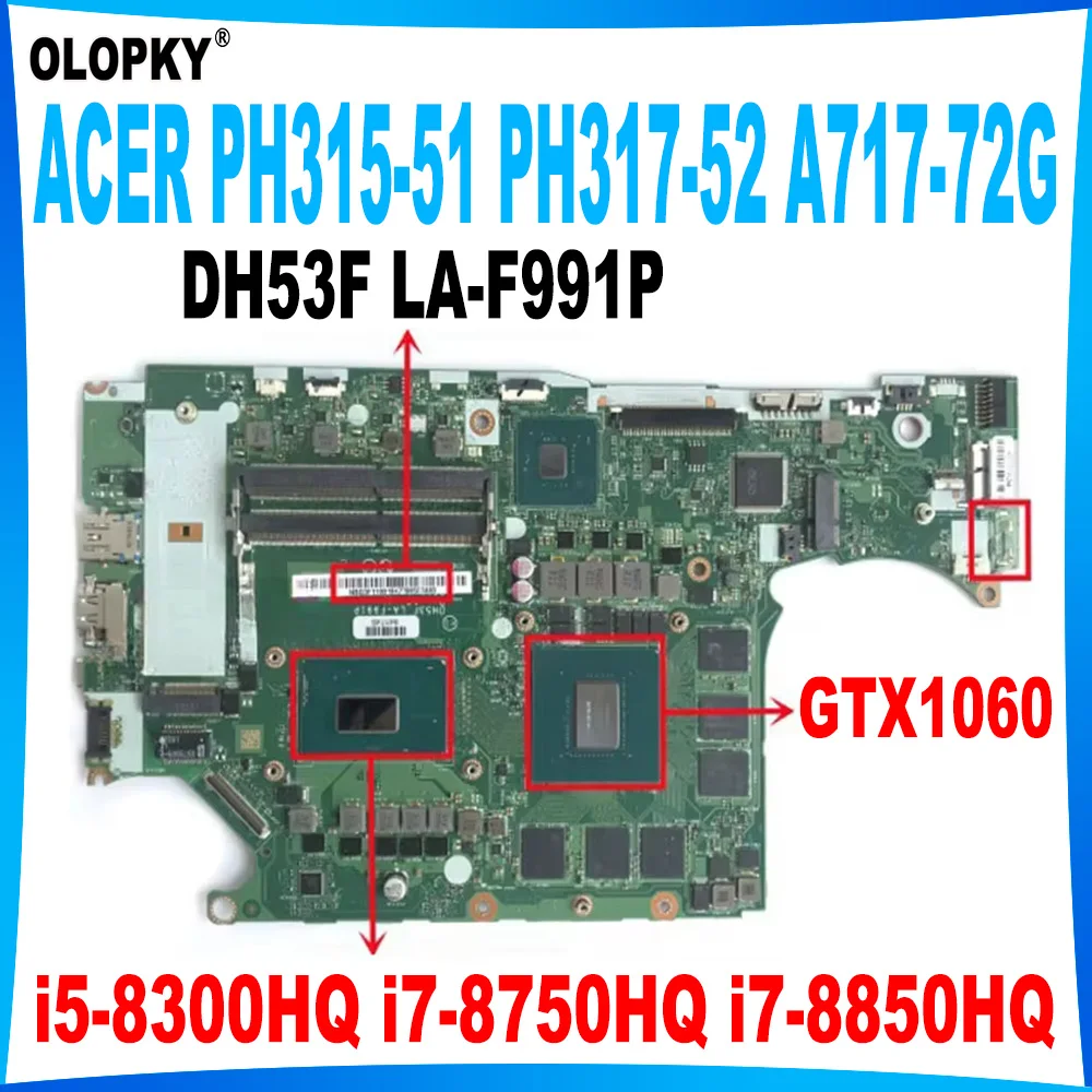 DH53F-LA-F991P-for-ACER-Predator-Helios-300-PH315-51-PH317-52-A717-72G ...