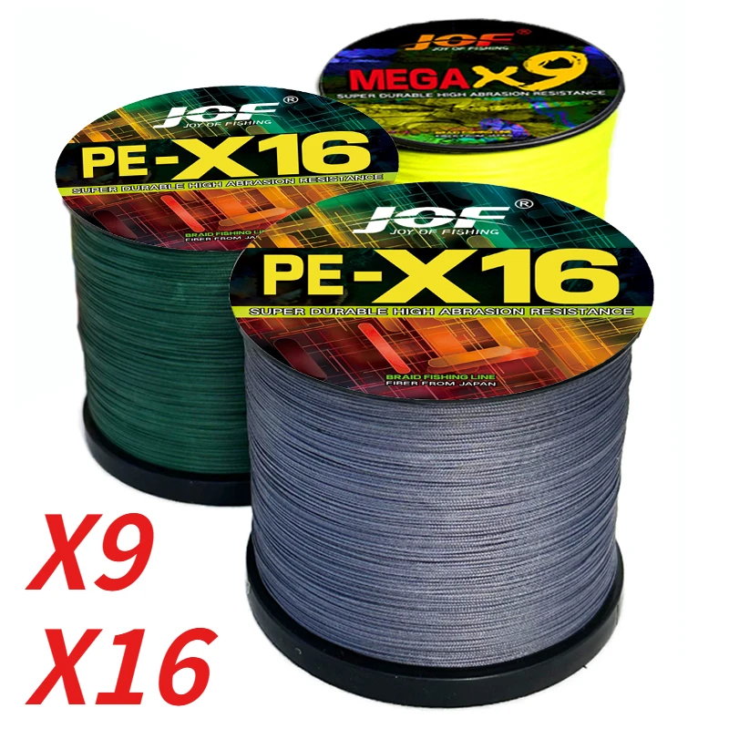 High Quality Fishing Line X9/16 Strands 300m 4 Color 20-200LB ...