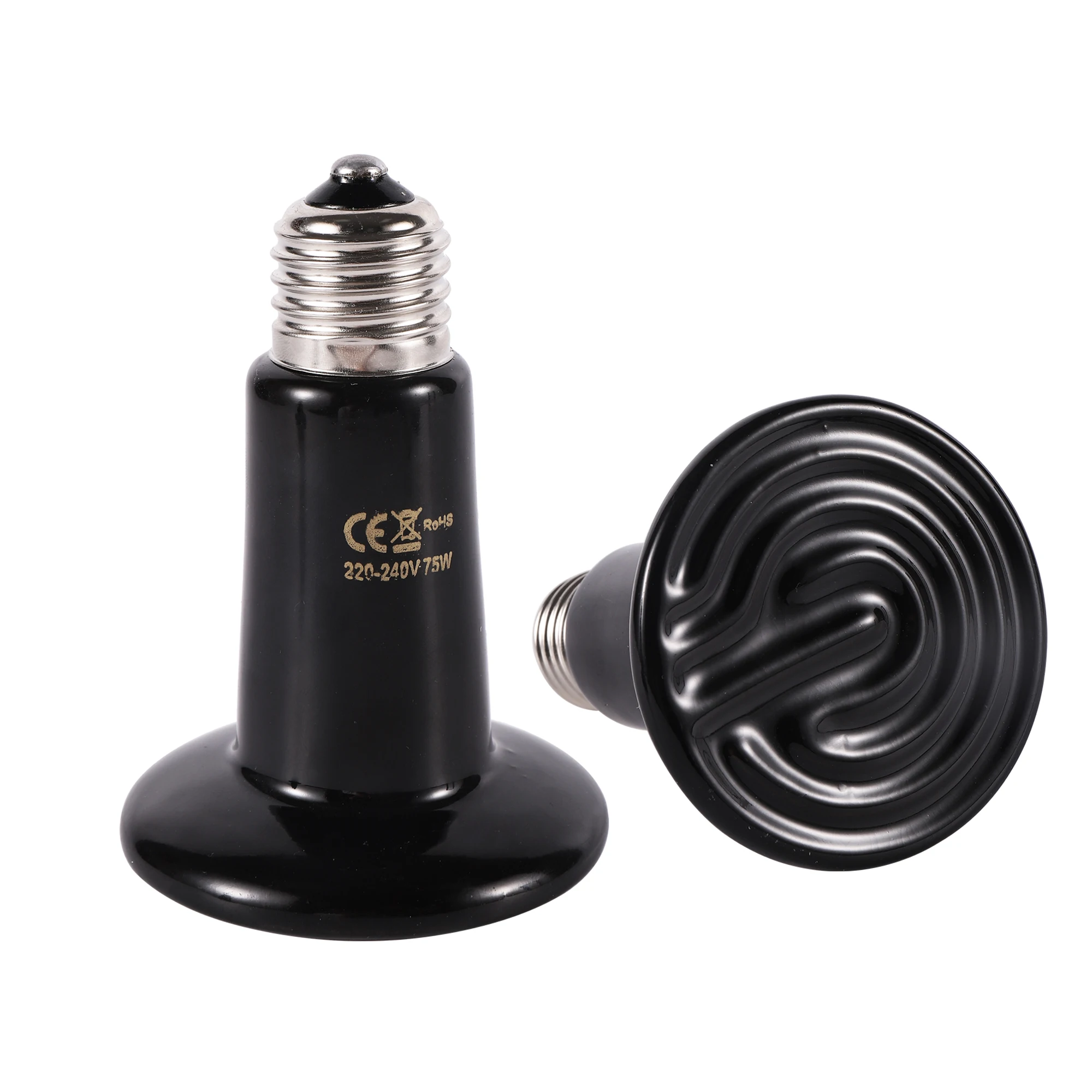 Pet Reptile Far Infrared Ceramic Heating Lamp 110V/220V Heat Emitter ...