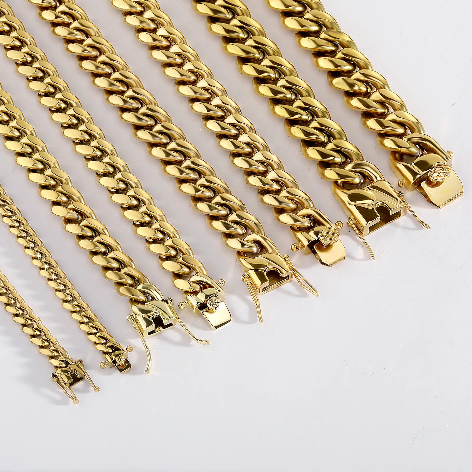 6-14MM-Titanium-Steel-Cuban-Chain-trendy-Hip-Hop-Stainless-Steel ...