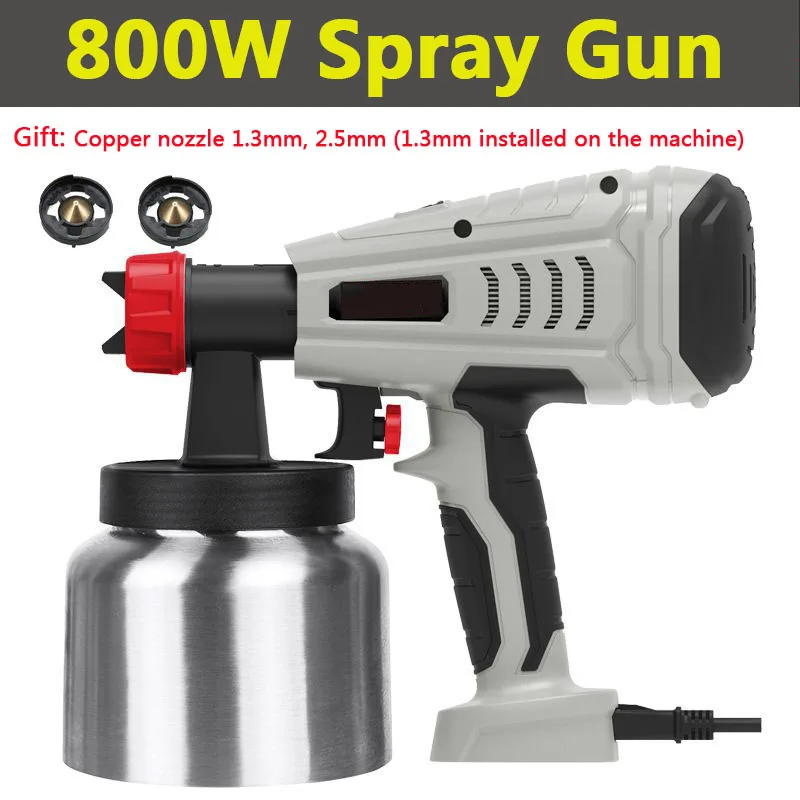 800W-Electric-Spray-Gun-220V-High-Power-Electric-Paint-Sprayer-Easy ...