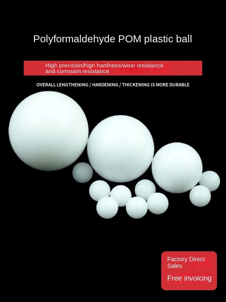 Precision POM Plastic Rolling Balls 1/2/3/4/5/6/7/8/9/10/20/30mm Solid ...
