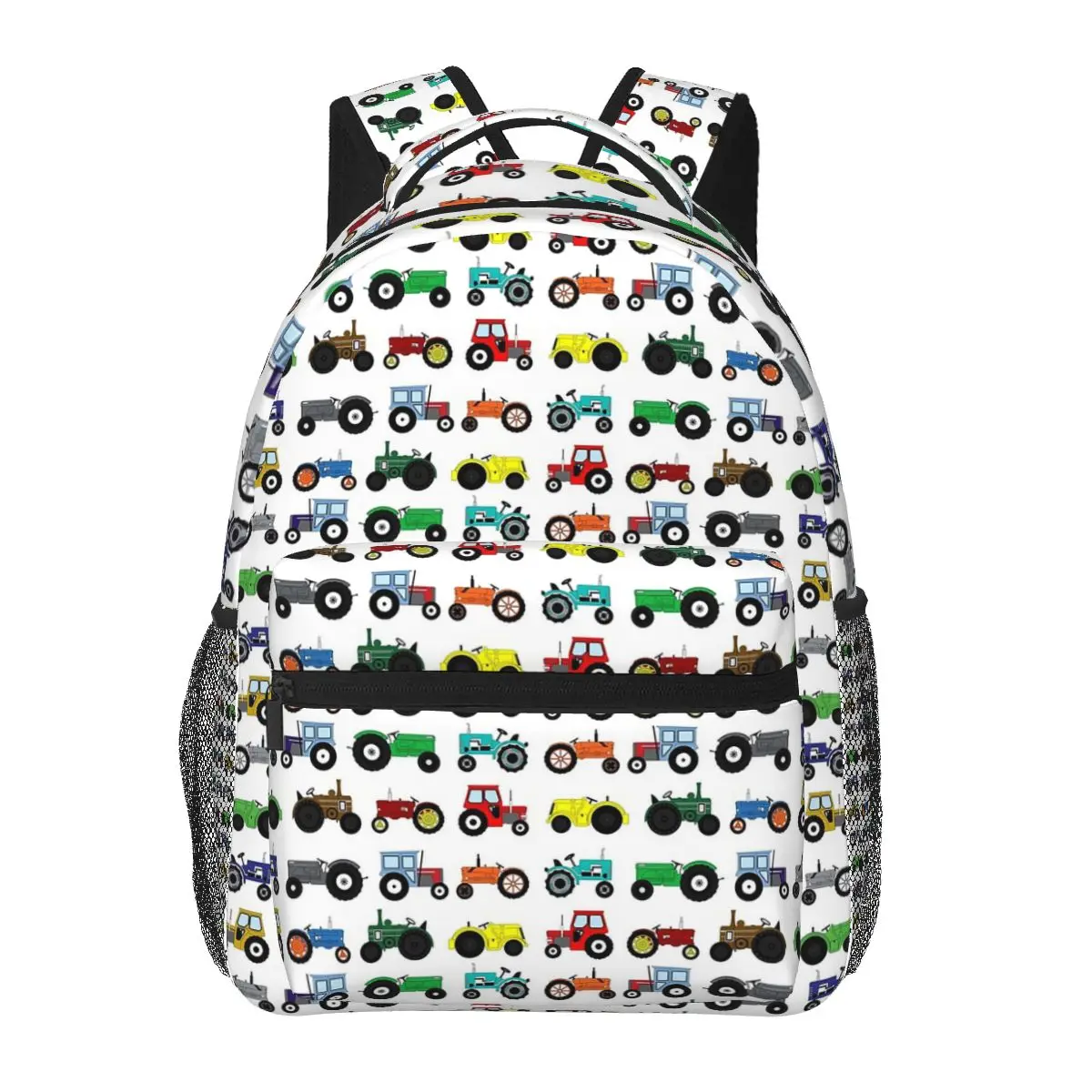 Tractors-Print-Backpacks-Boys-Girls-Bookbag-Children-School-Bags ...