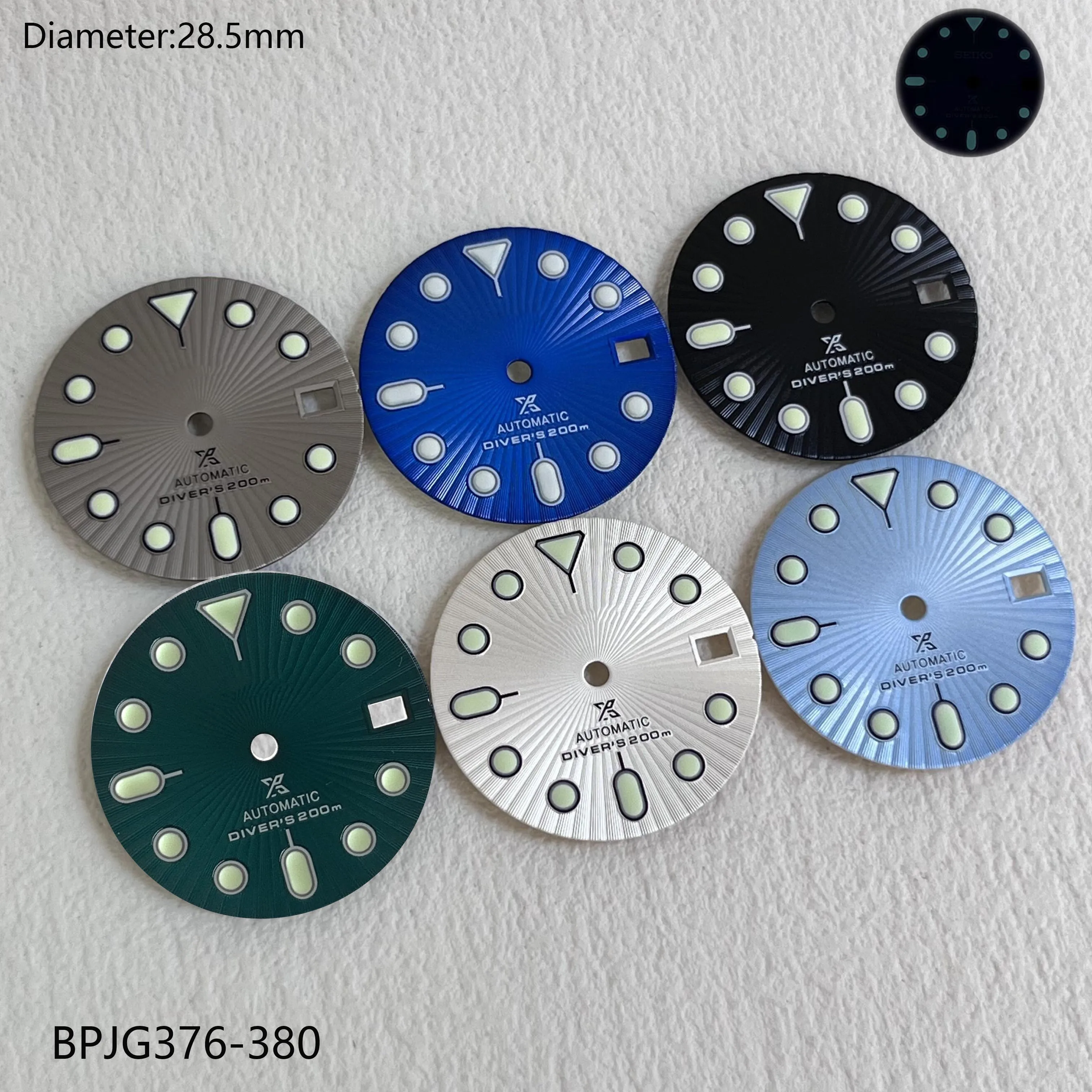 28-5mm-NH35-dial-with-radial-pattern-watch-parts-S-Logo-NH35-movement ...
