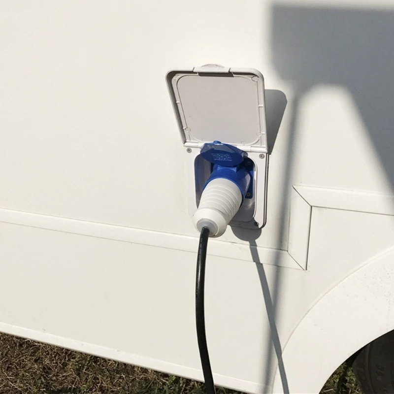 090E-220V-250V-RV-External-Power-Plug-Socket-Electrical-for-Outdoor ...