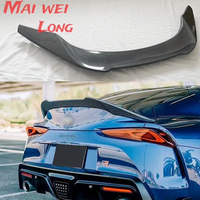 For Toyota Supra A90 2019-2020 Car Styling Abs Rear Spoiler Trunk Wing ...