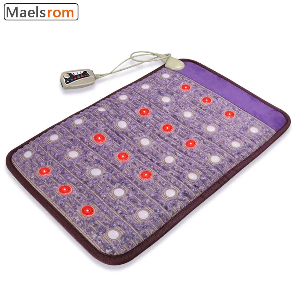 Crystal-Heating-Pad-Mat-Bio-Amethyst-Ceramic-Tourmaline-Far-Infrared ...