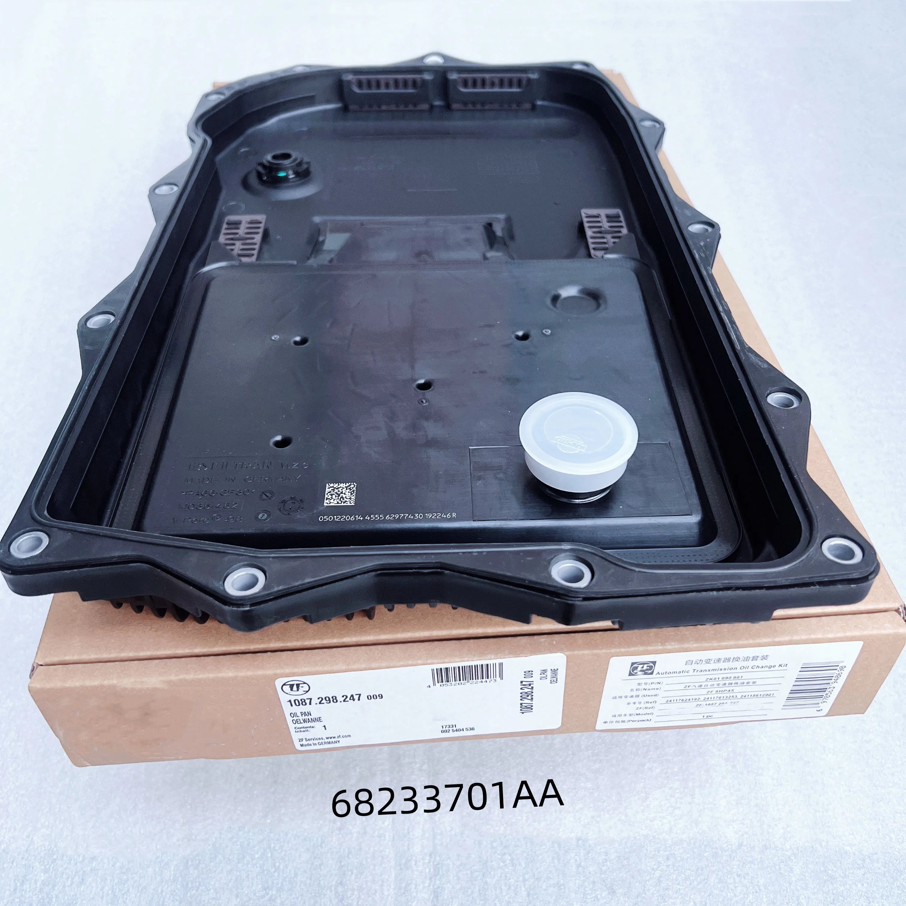 8-speed-Automatic-Transmission-Oil-Pan-Transmission-Filter-68233701AA ...