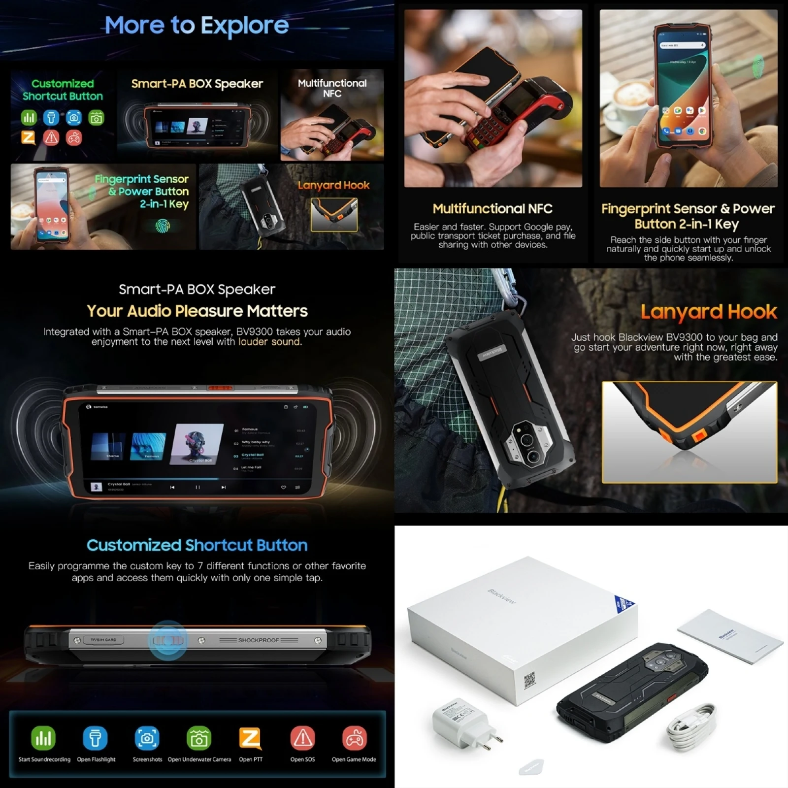 Blackview BV9300 Rugged Phone - Best Price | Fast Delivery