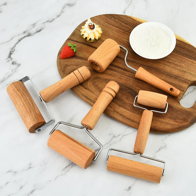 Rolling-Pin-Pastry-and-Pizza-Baker-Roller-Wooden-Baking-Crush-Nuts ...