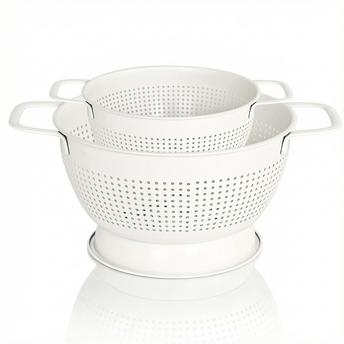 Cesta coladora de malla de acero inoxidable con asa - Colador para ...