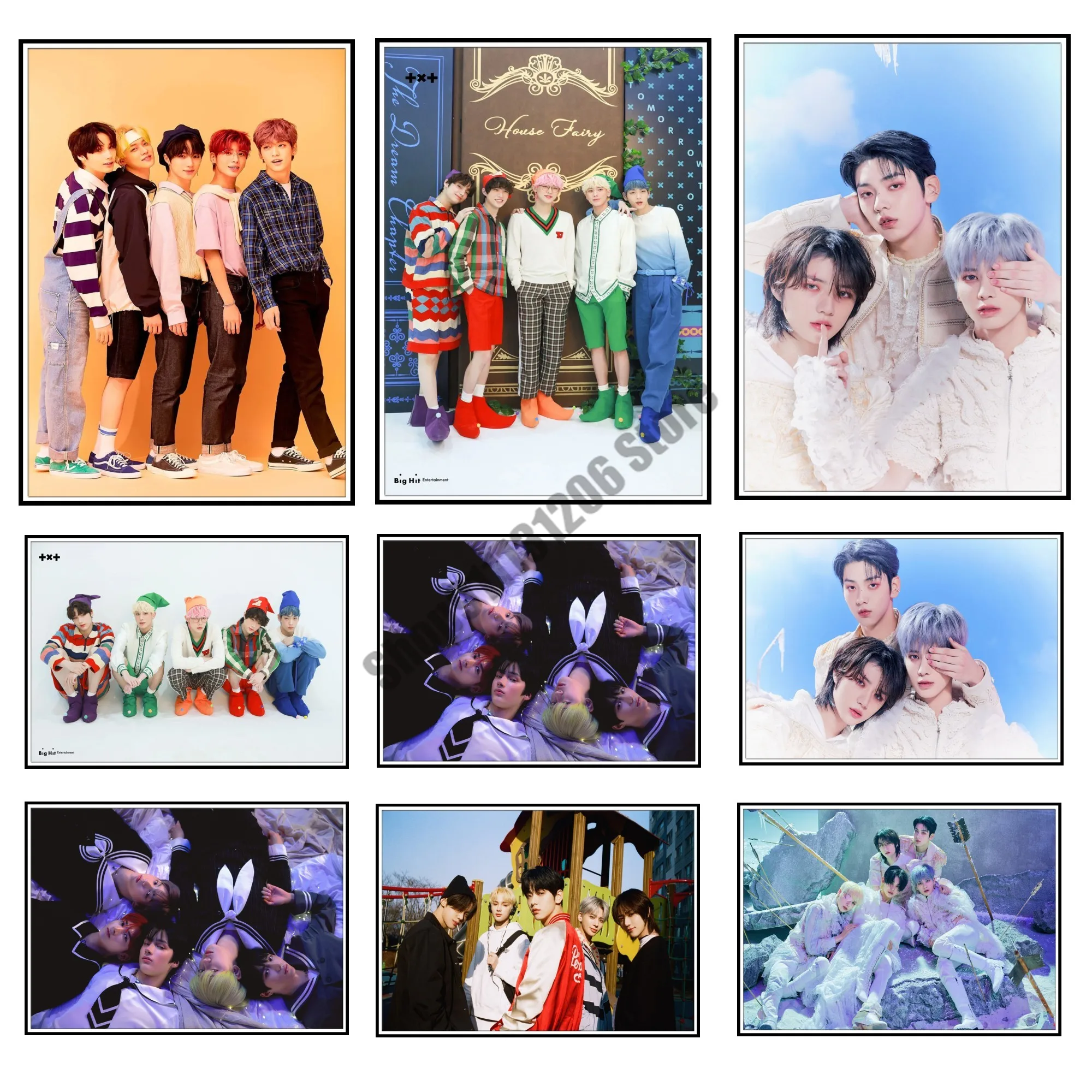 K-pop TXT NEW Album 5D DIY Diamond Painting South Korean Diamond ...