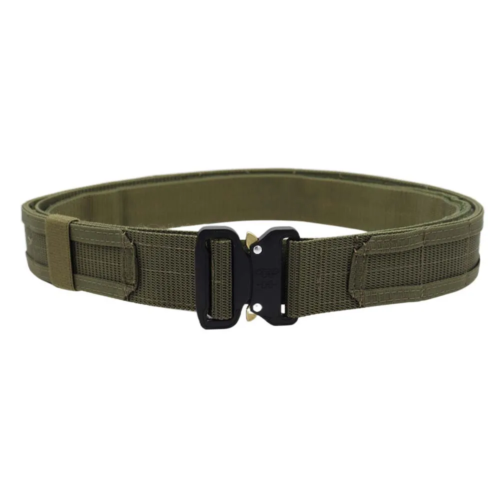 Tactical Quick Belt Release Buckle Hunting Sport Mens Belt Durable ...