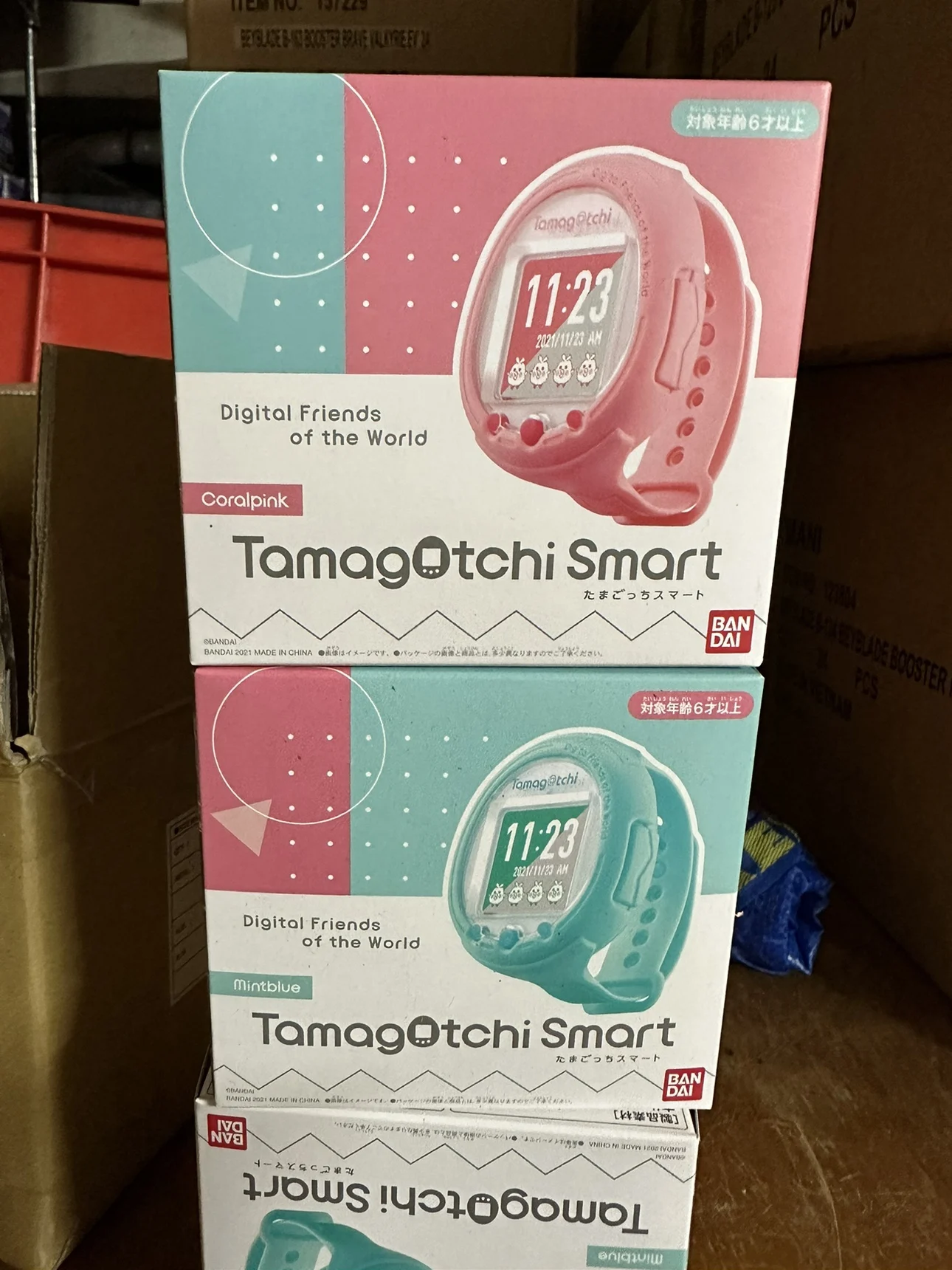 Bandai-Original-Tamagotchi-Smart-Electronic-Virtual-Pet-Machine-Color ...