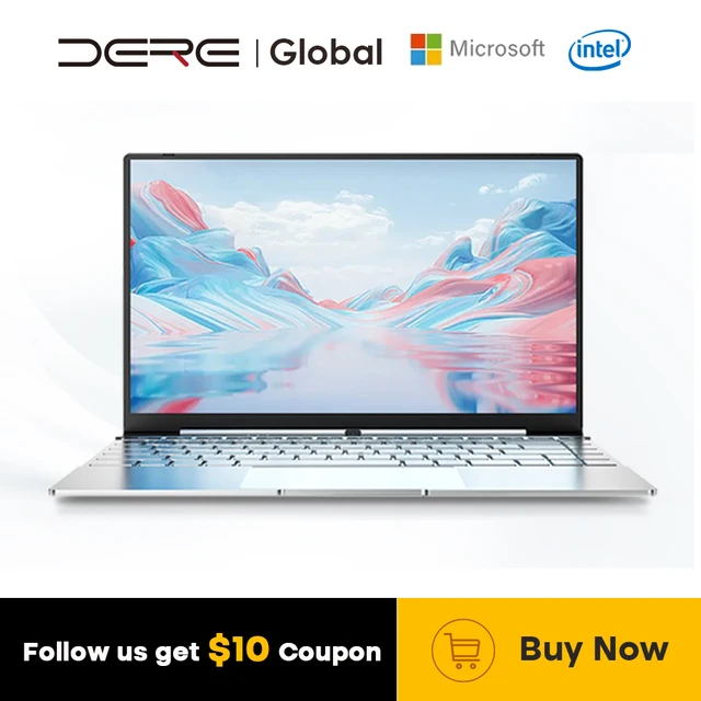 Dere Laptop V14s 14.1" 16GB RAM 1T SSD Intel Celeron N5095 Dual-band ...