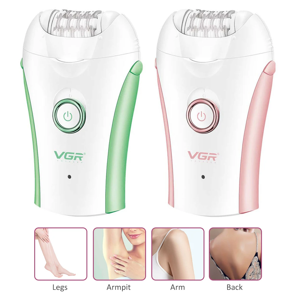 VGR705-Women-Epilator-Electric-Female-Face-Hair-Removal-Lady-Shaver-Bikini-Trimmer-Body ...
