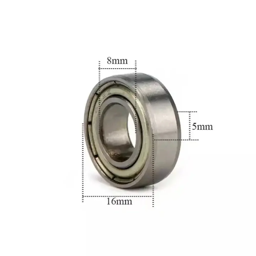 10pcs-Steel-Bearings-Double-Shielded-688ZZ-Ball-Bearing-8x16x5mm-Double ...