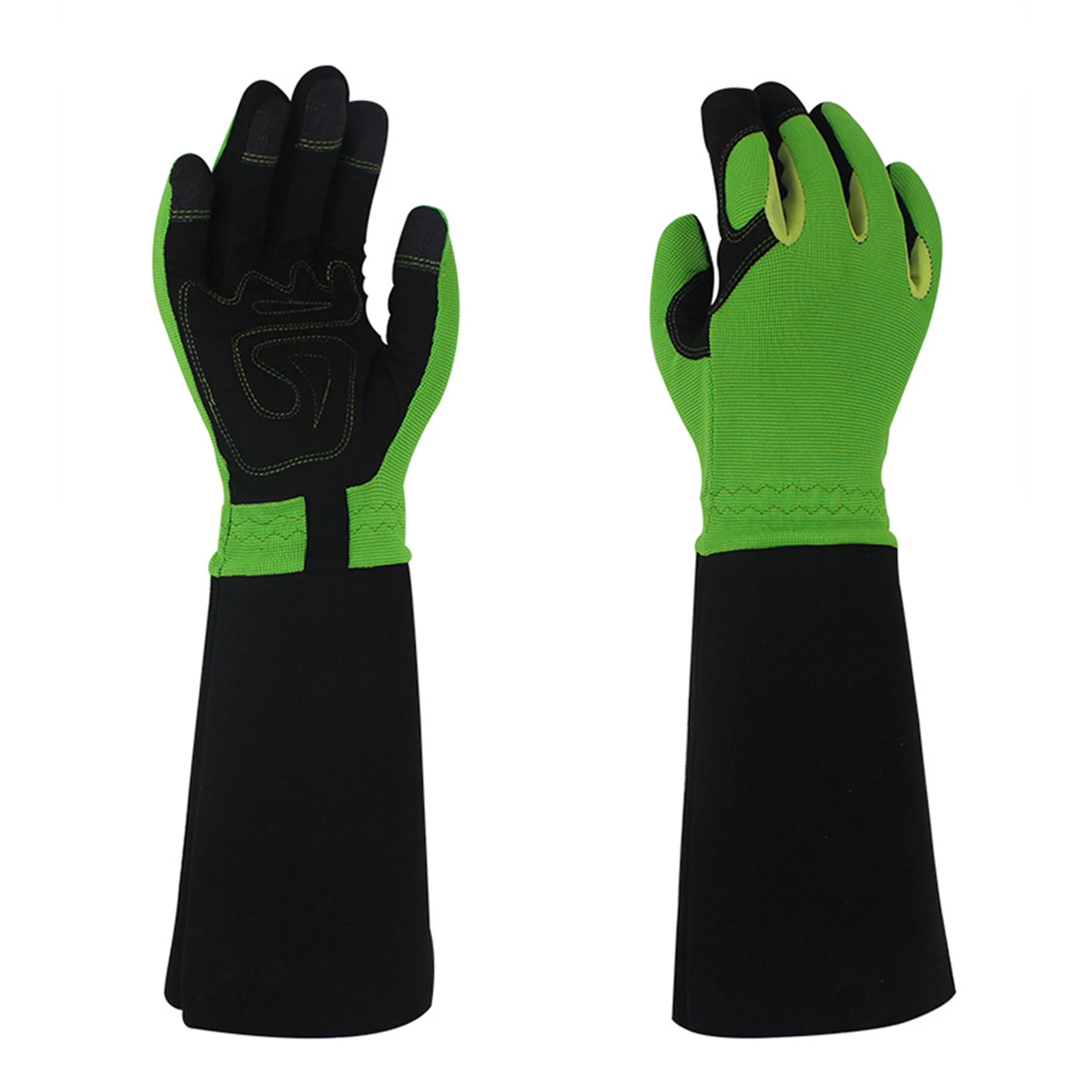 1pair Thorn Proof Gardening Gloves Protective Tools Working Long Sleeve Women Men Soft Trimming ...