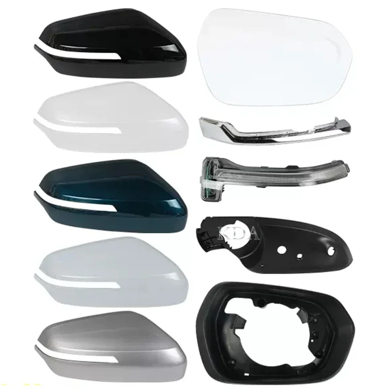 Auto-Rear-Heated-Blind-Spot-Warning-Mirror-Glass-Cover-Frame-Turn ...
