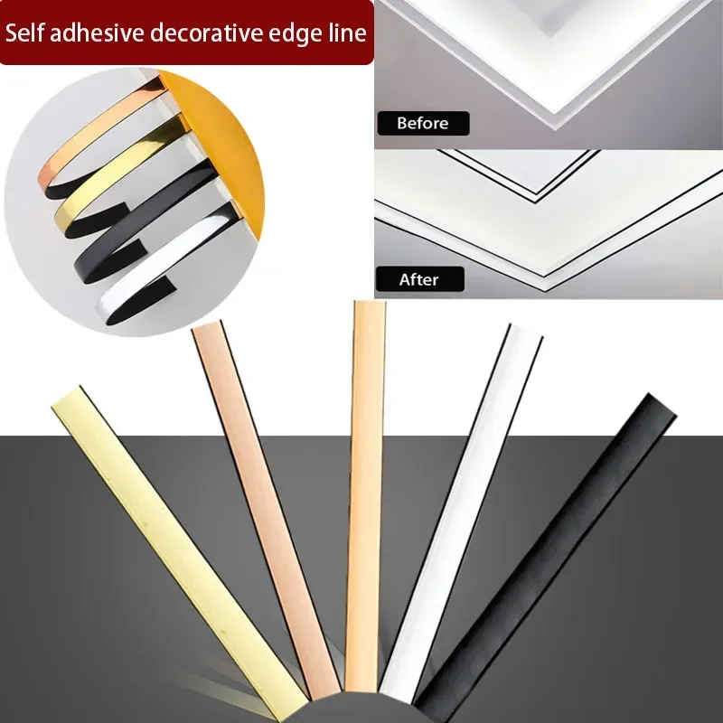 PVC-Decoration-Line-Self-adhesive-Background-Wall-Edge-Banding-Strip ...