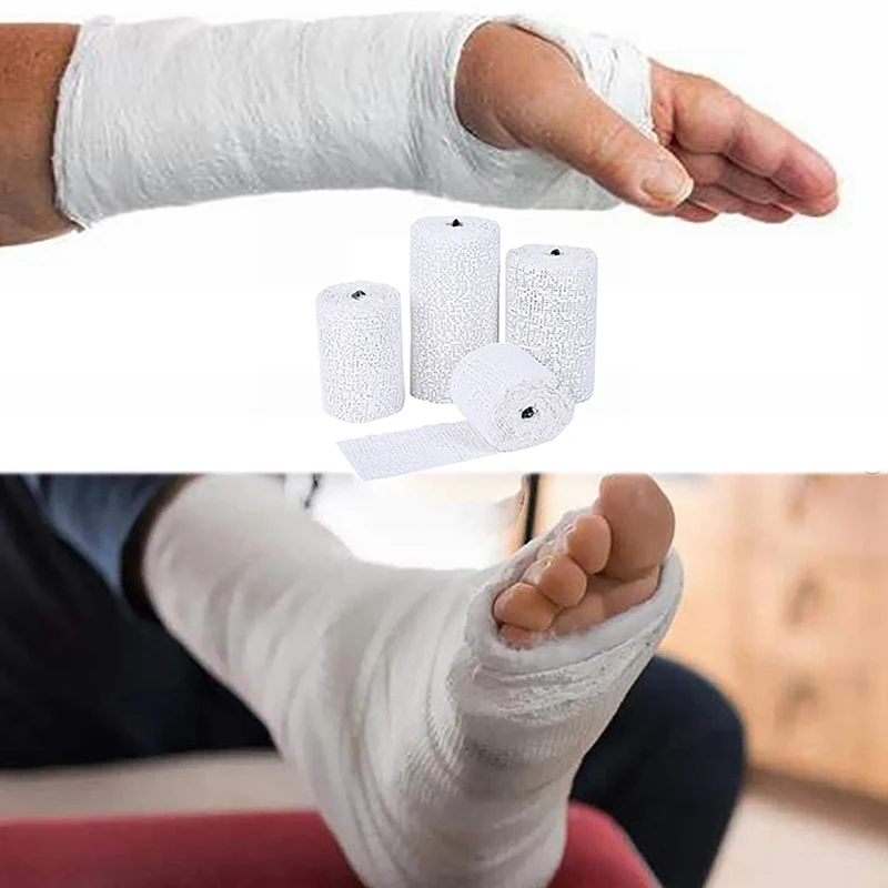 Plaster-Cloth-Rolls-Bandages-Cast-Orthopedic-Tape-Cloth-Gauze-Emergency ...