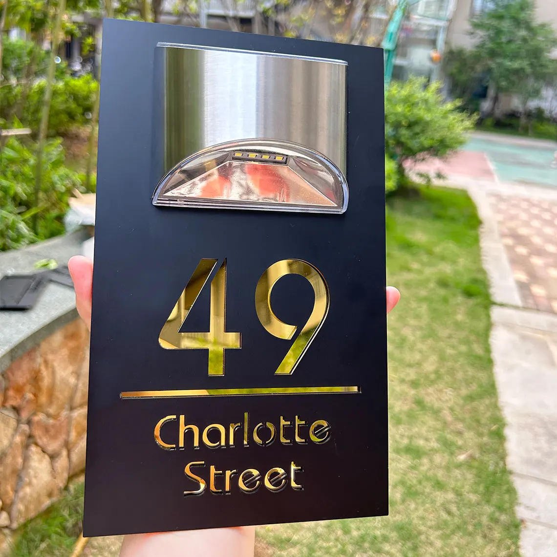 Personalized-External-House-Numbers-Solar-Light-3D-Cutting-Acrylic ...
