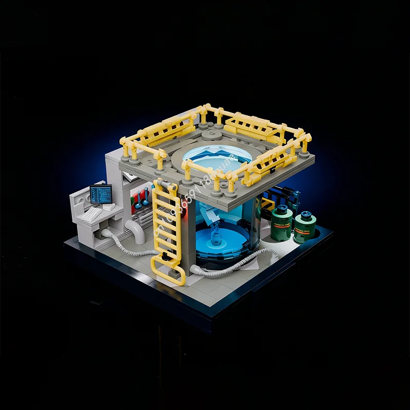 460pcs MOC The Void Eleven's Sensory Deprivation Tank Model Building ...