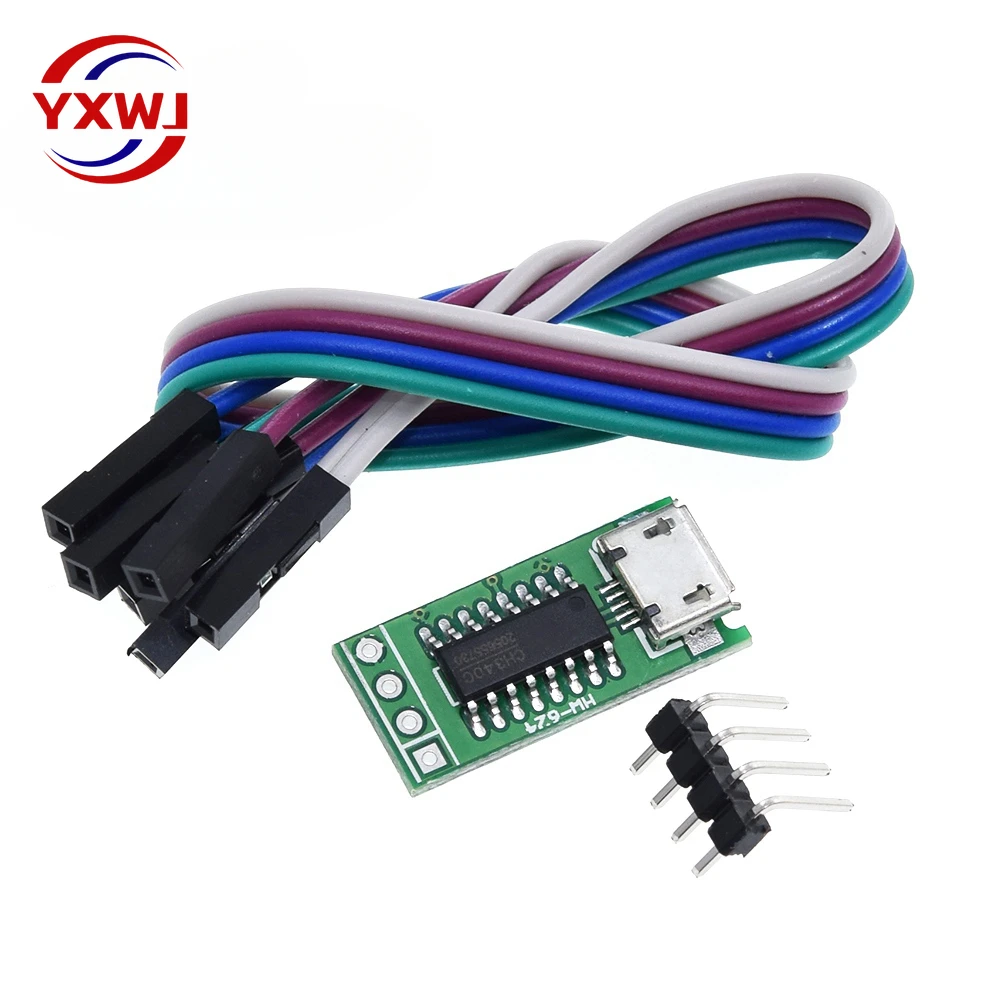 CH340C-Micro-USB-to-TTL-Serial-Port-ISP-Download-Module-5V-3-3V-500ma ...