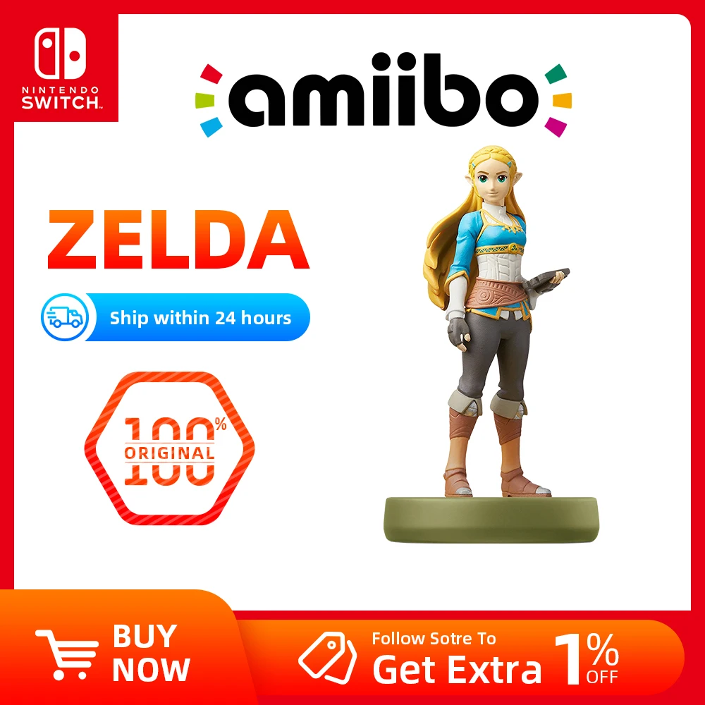 Nintendo Amiibo Figure Zelda for Nintendo Switch Game Console Game ...