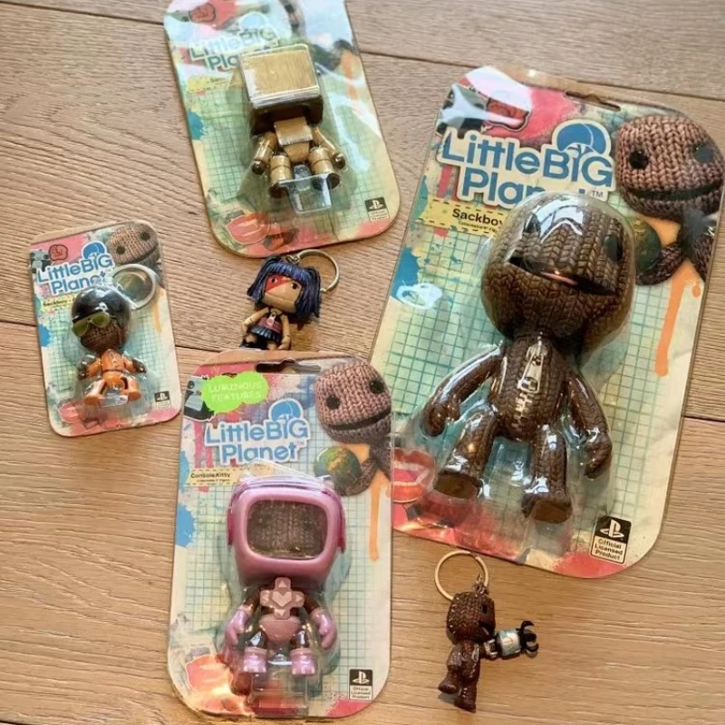 Figura-de-Anime-de-Little-Big-Planet-Sackboy-articulaciones-m-viles ...