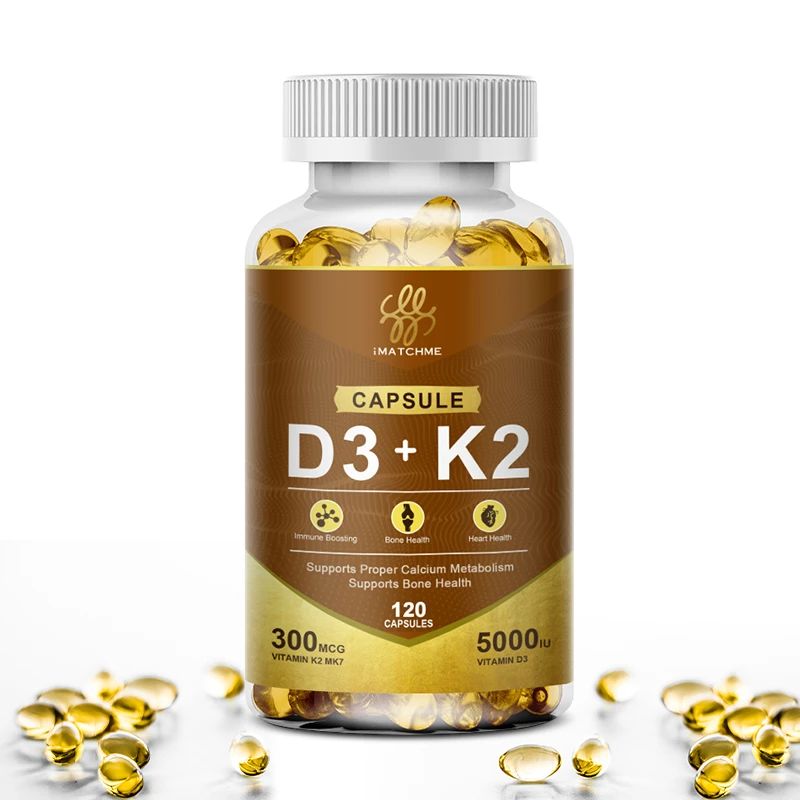 Vitamin D3K2 Capsule for Boosting Calcium Absorption Bone & Joint ...