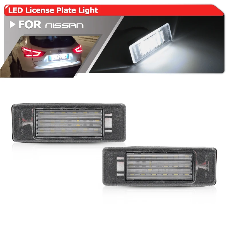 Nissan Led Emblem IJDMTOY OEM-Fit 18-SMD 3W Full LED License Plate Q50 ...