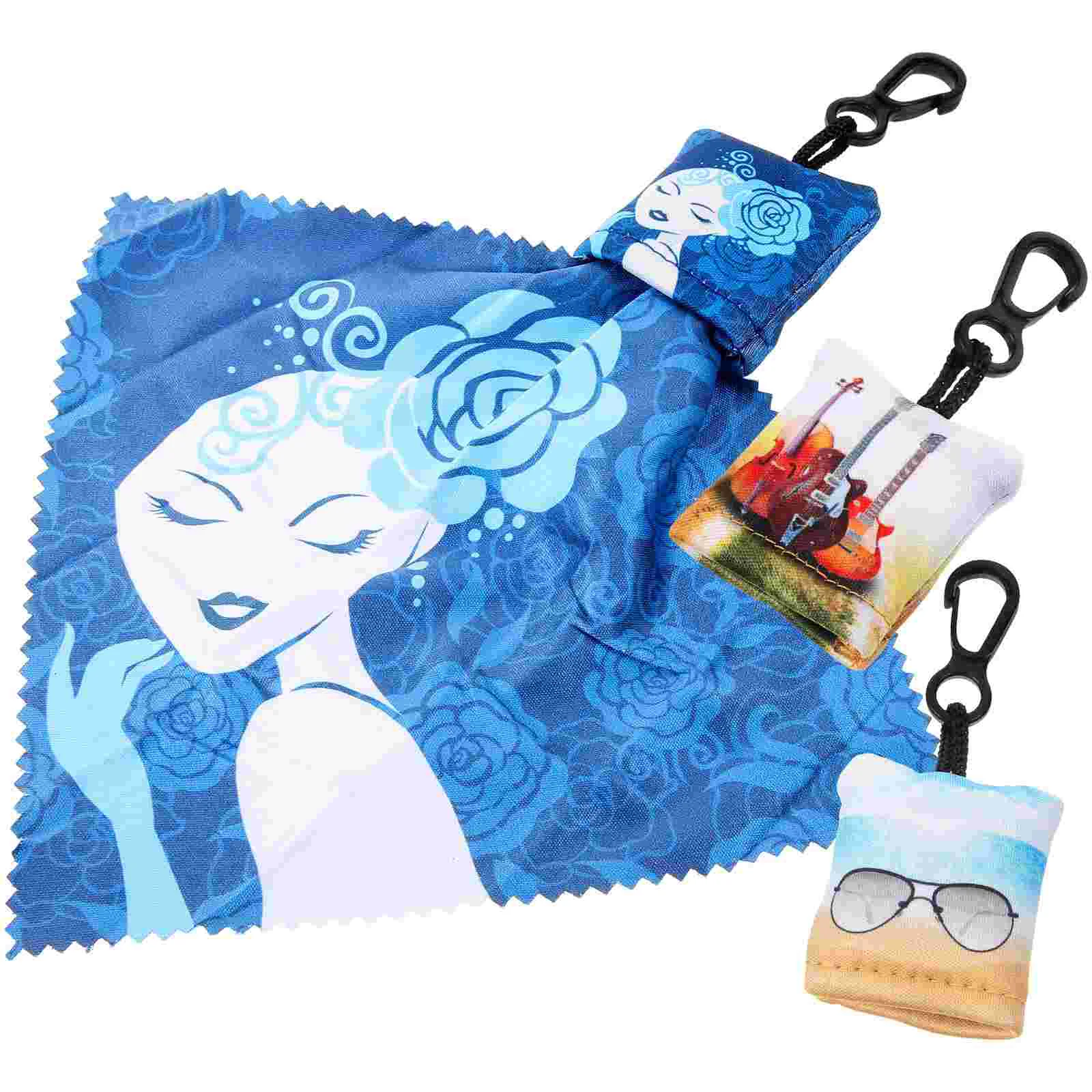 Glasses-Cleaning-Cloth-Keychain-Portable-Microfiber-Screen-Lens-Cleaner ...
