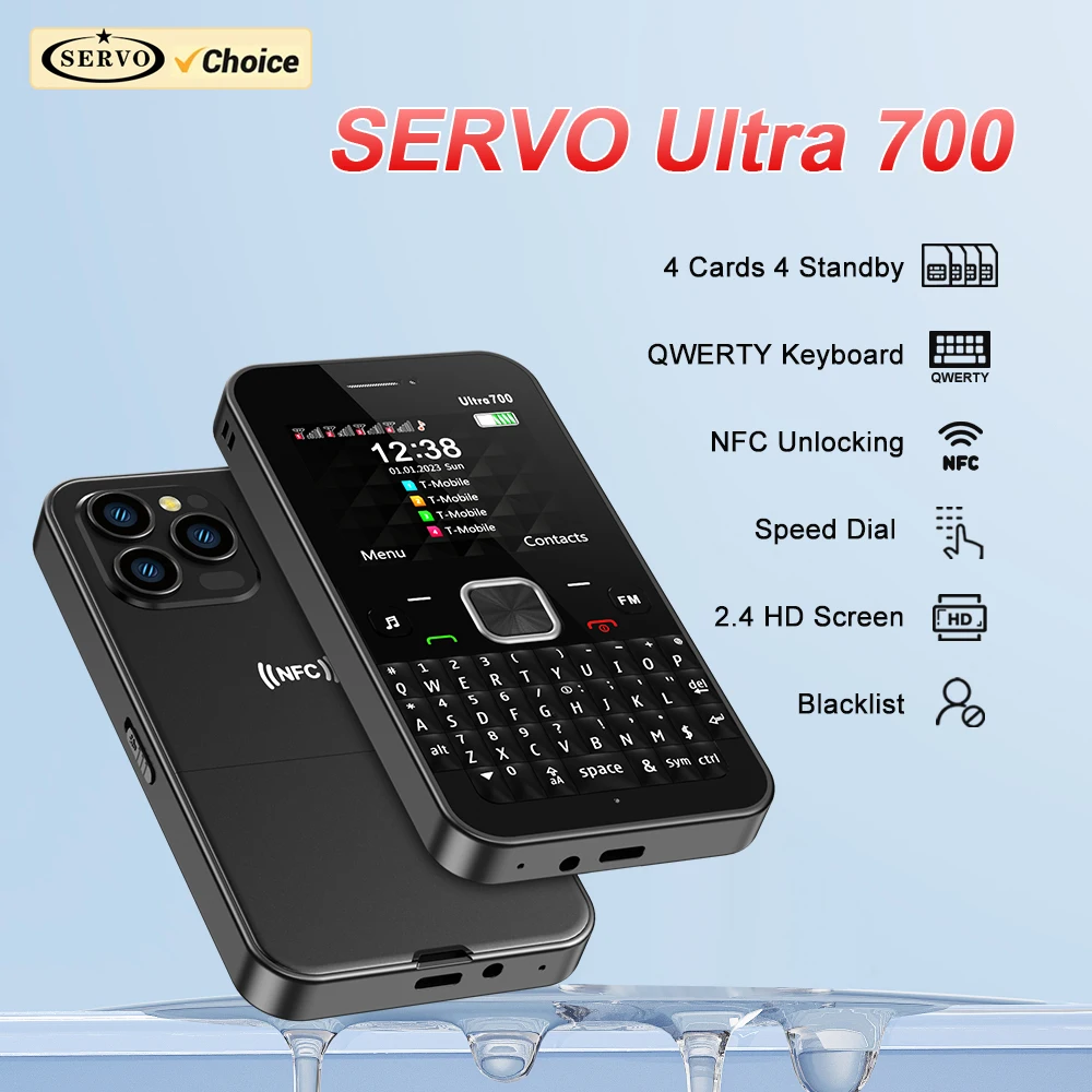 SERVO-Ultra700-QWERTY-4-SIM-Standby-Mobile-Phone-2G-GSM-Flashlight-Call ...