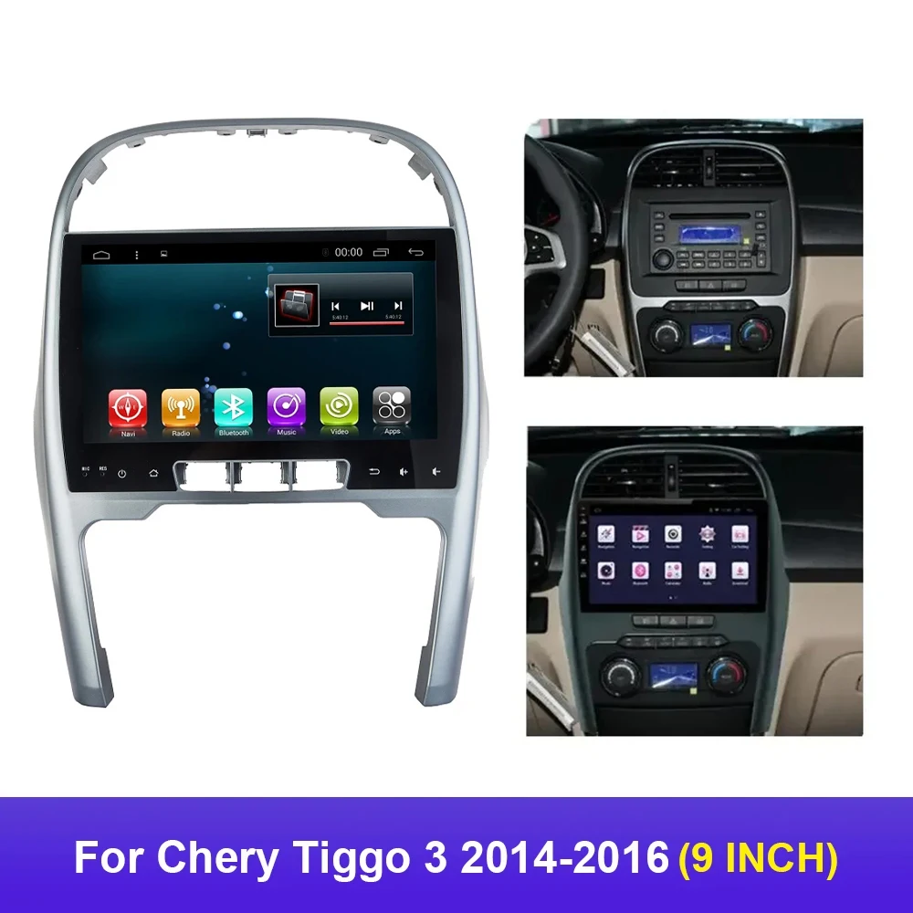 9-Inch-Car-Frame-Adapter-For-Chery-Tiggo-3-2014-2016-Android-Radio ...