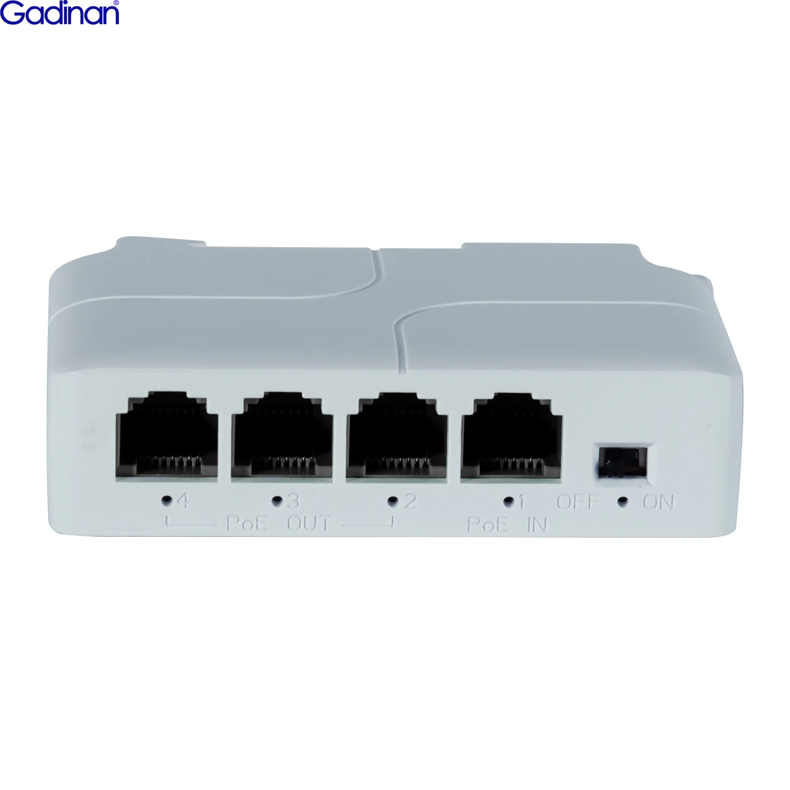 Gadinan-Extensor-PoE-para-C-mera-IP-PoE-Passivo-Cascata-4-Portas-100Mbs ...