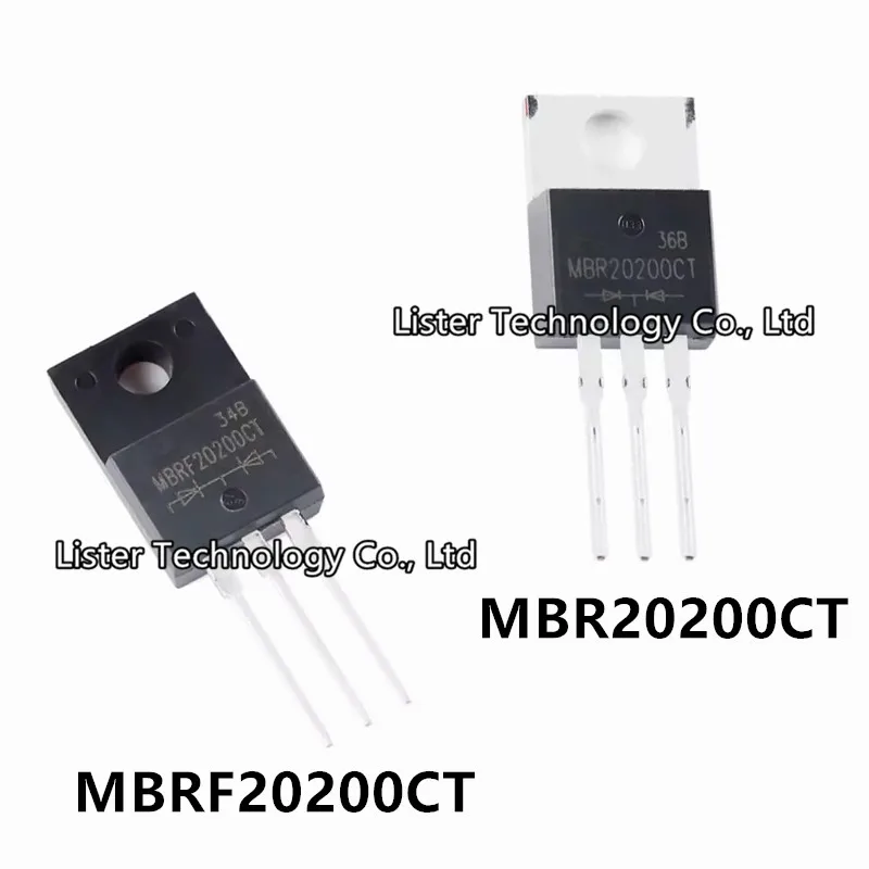 10PCS-Lot-New-MBR20200CT-TO-220-MBRF20200CT-TO-220F-MBR20200-MBRF20200 ...