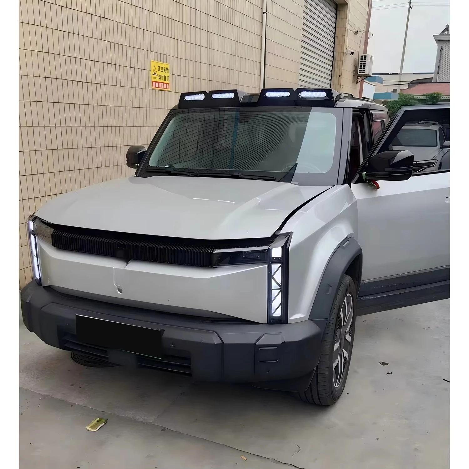 Top Light Led Bar Adventure Light For Chery ICAR03 J6 Accessories ...