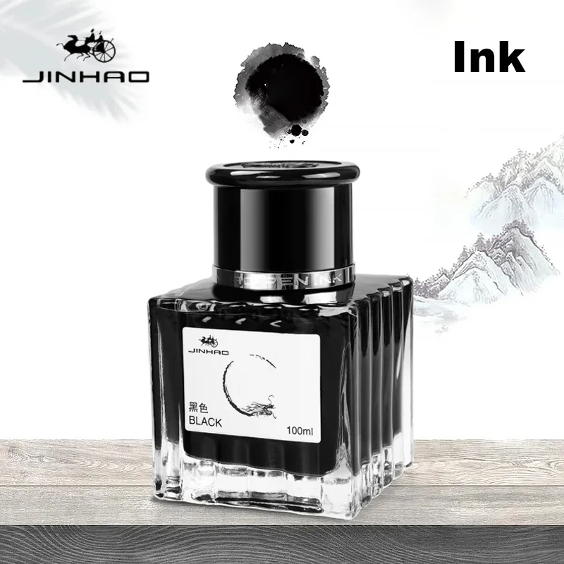 50-100ml-Jinhao-Fountain-Pen-Chinese-ink-Glass-Bottled-Ink-Writing ...