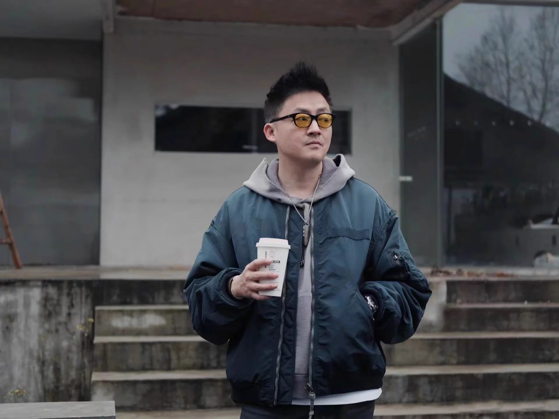 VISVIM FIL 23AW THORSON MA1 Japanese mud-dyed damaged washed flight jacket – Aljackie