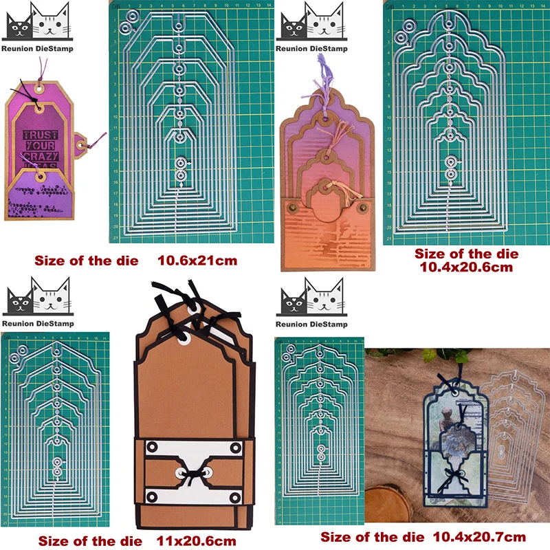 6pcs-Tags-Multi-layer-Label-Metal-Cutting-Dies-Stencils-DIY-for ...