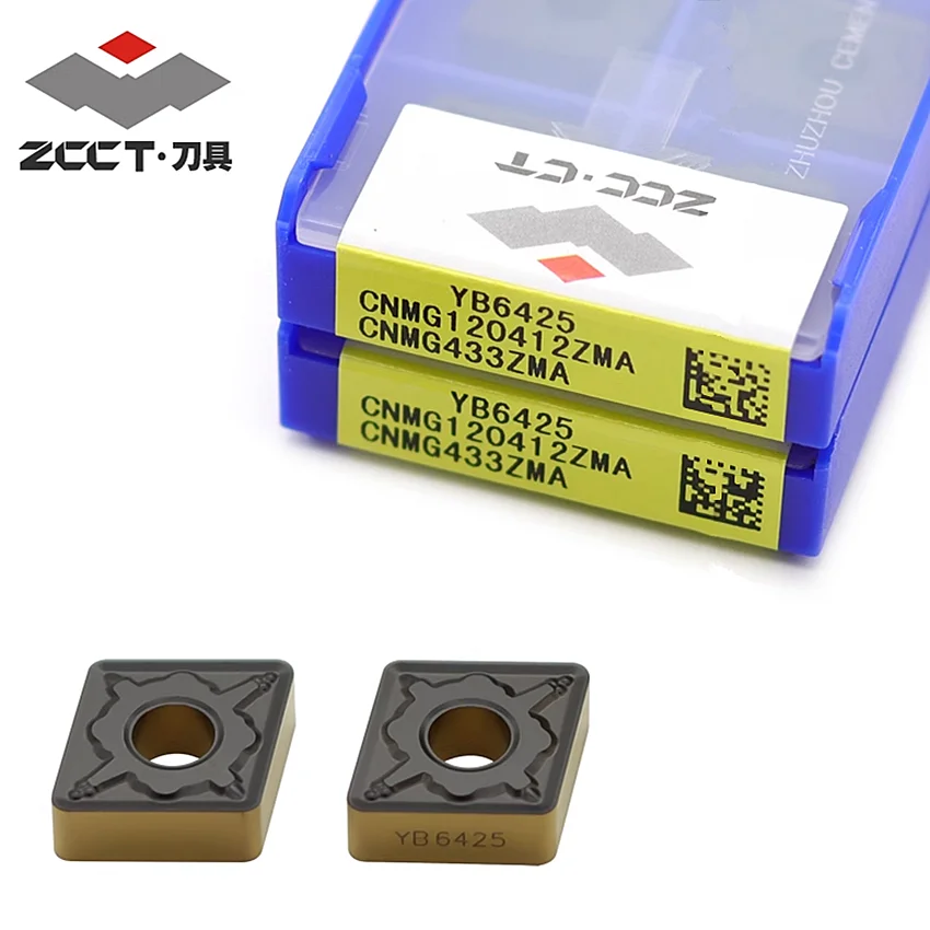 CNMG 120404 ZMA YB6425/CNMG 120408 ZMA YB6425/CNMG 120412 ZMA YB6425 Лезвие с ЧПУ ZCC.CT ...