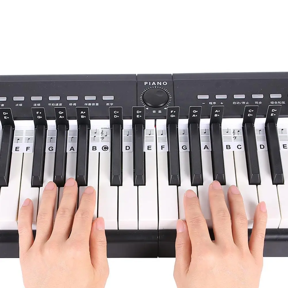 61-88-Keys-Removable-Piano-For-Key-Labels-Piano-Keyboard-Stickers-Piano ...