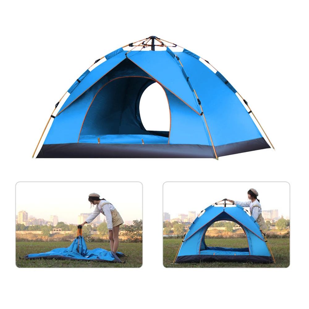 Outdoor Pop Up Tent Water-resistant Portable Instant Camping Tent for 1 ...